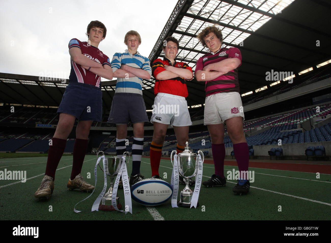 Stewart Shaw of Stuarts Melville (Red and Yellow), Ross Turner of ...