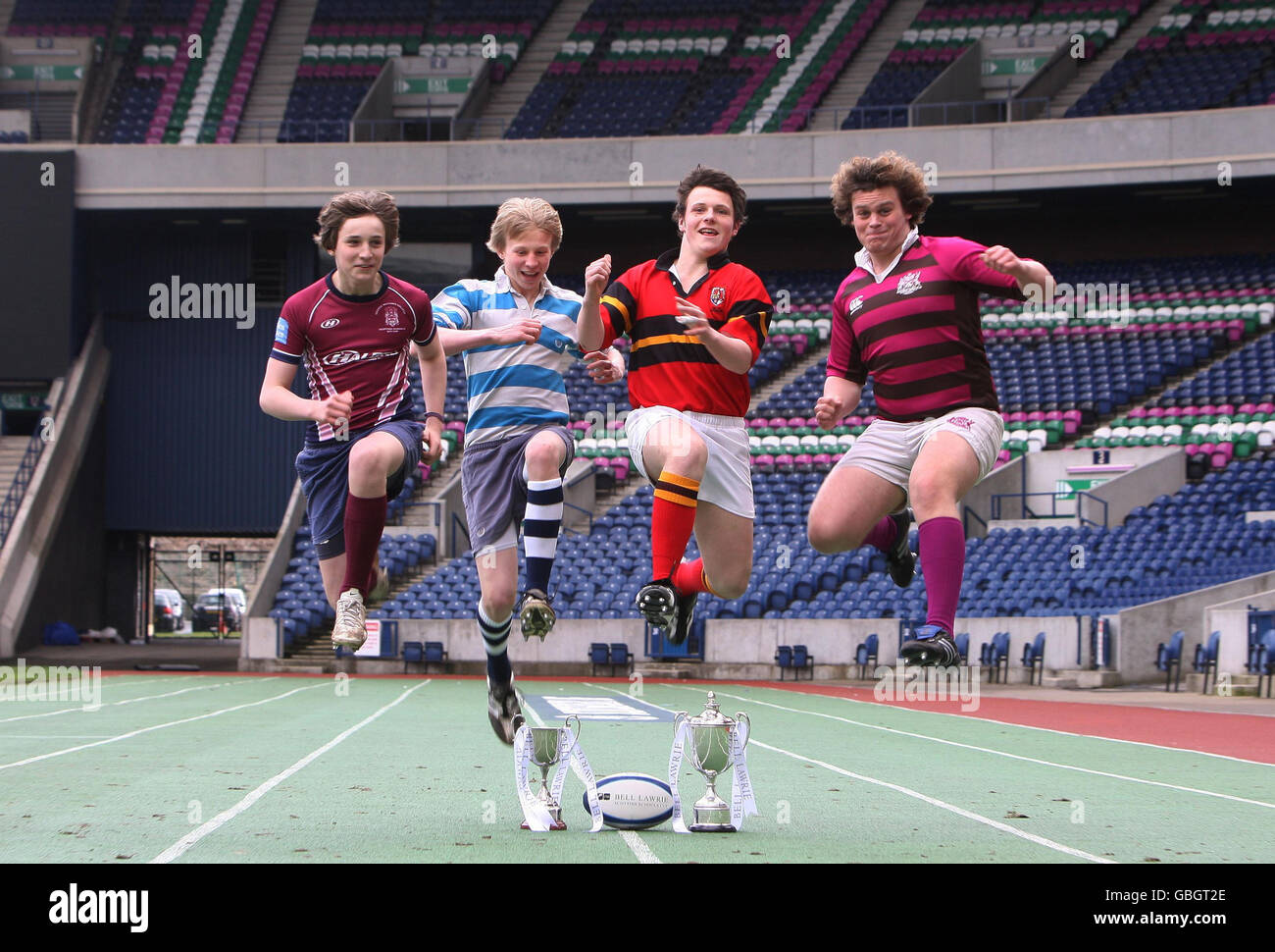 Stewart Shaw of Stuarts Melville (Red and Yellow), Ross Turner of ...