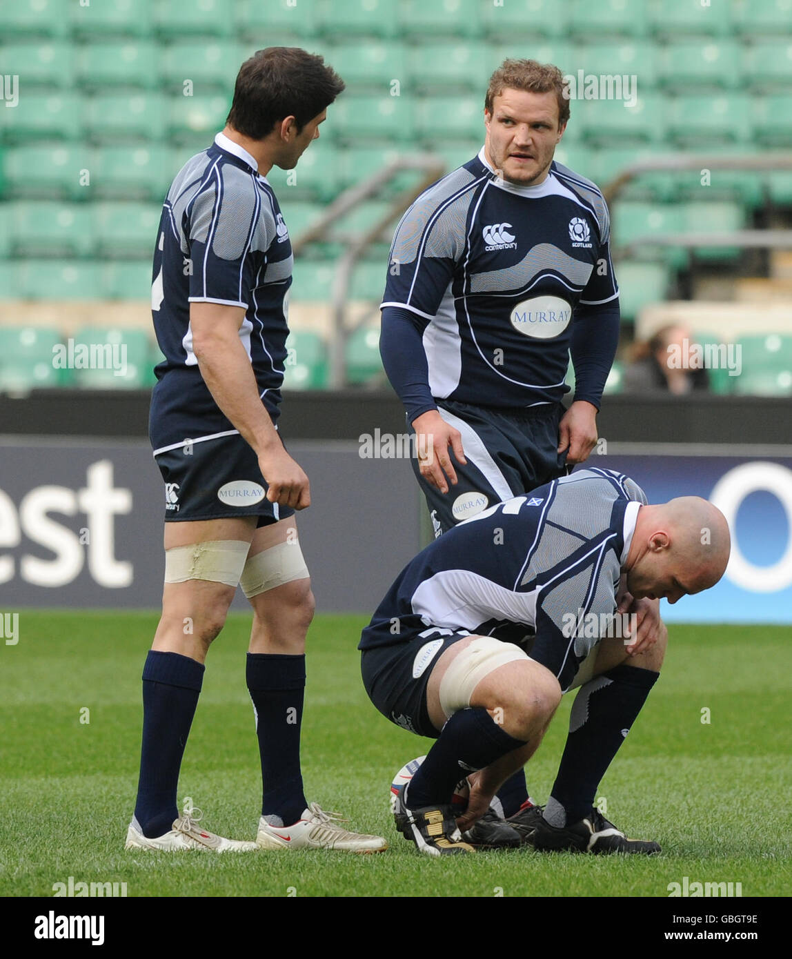 Rugby Union - Scotland Captain's Run - Twickenham Stock Photo - Alamy