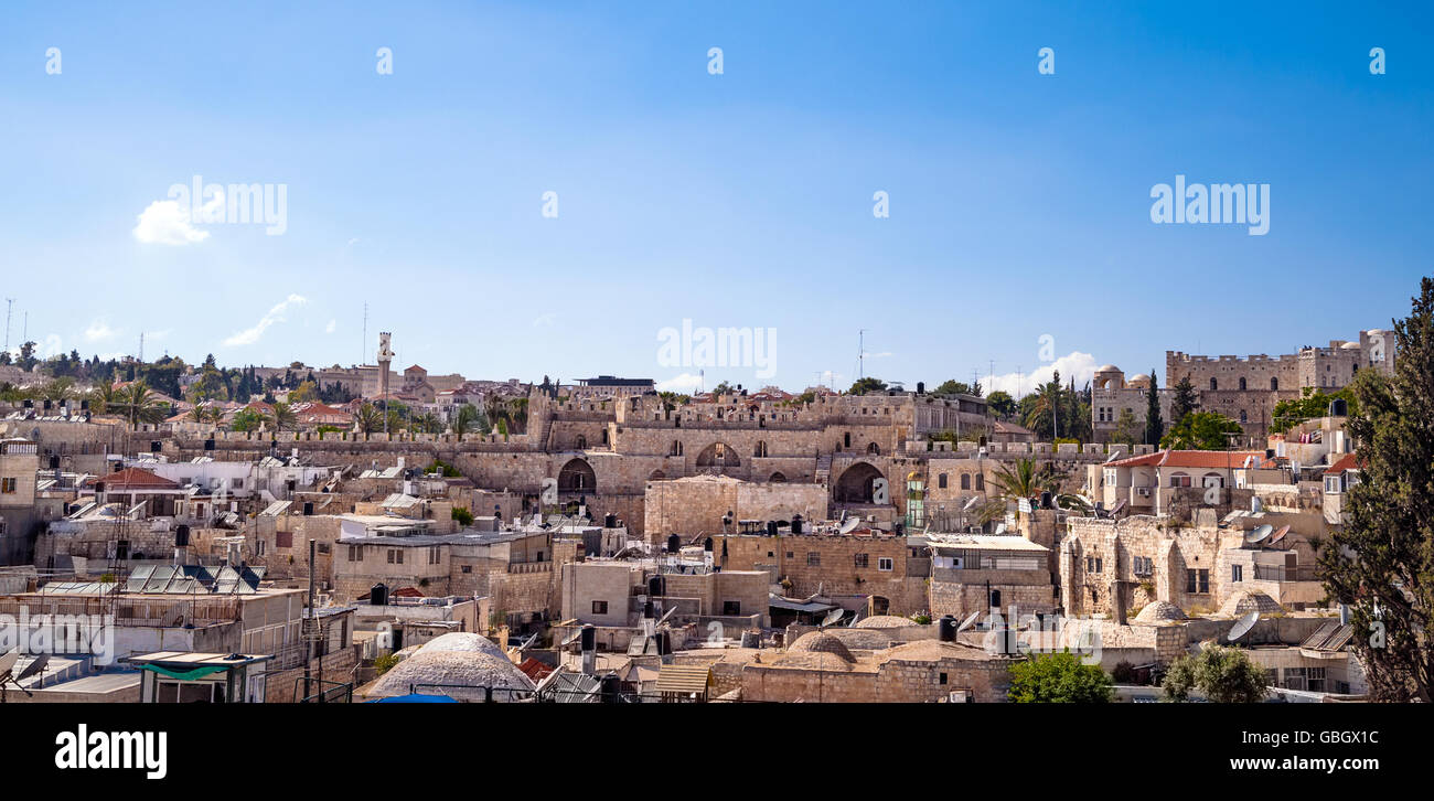 Residential houses in the Old City of Jerusalem Stock Photo - Alamy