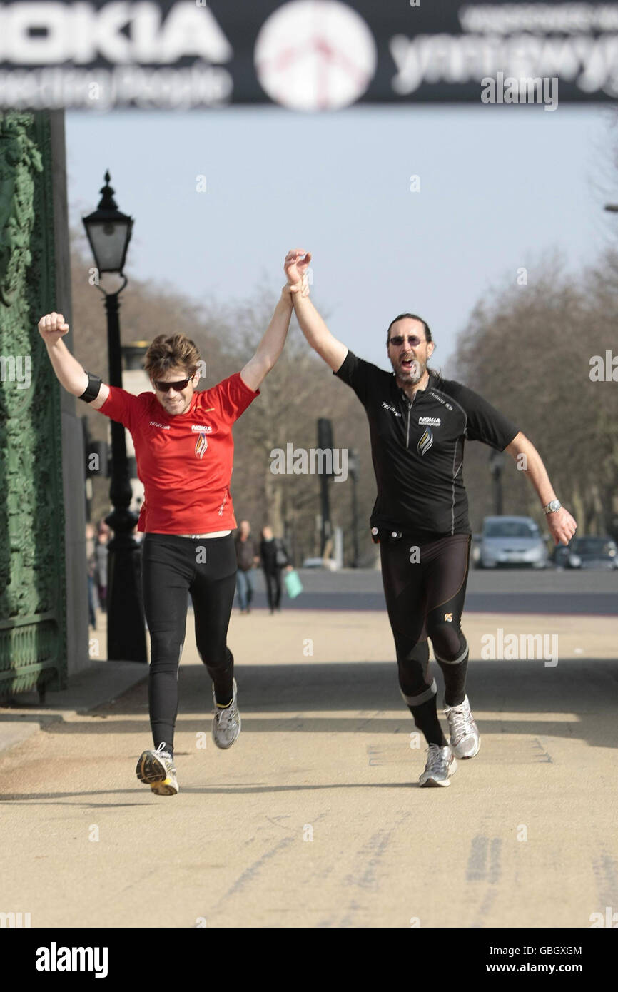 Ultra Marathon Challenge Stock Photo - Alamy