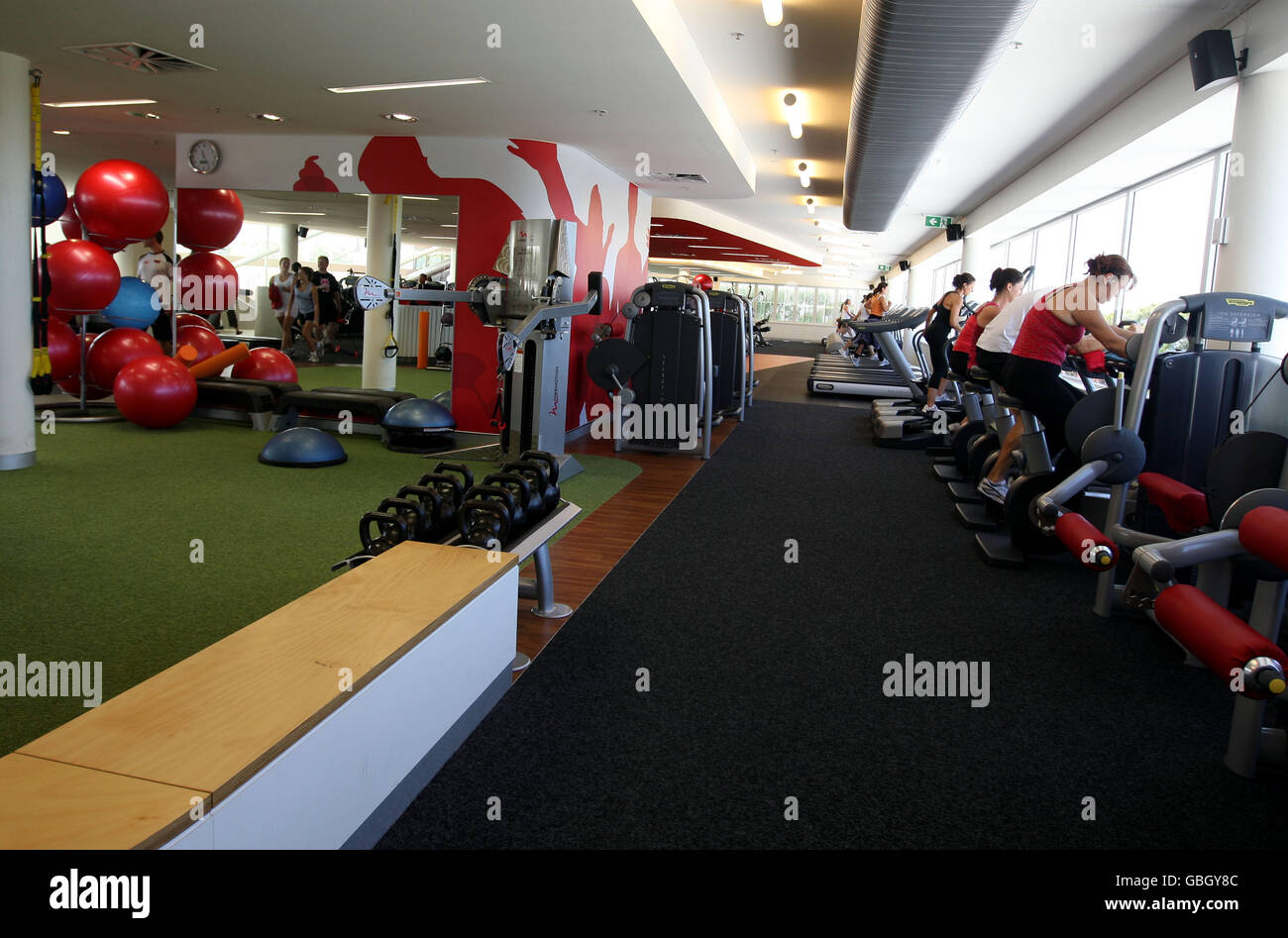 Inside virgin active gym in sydney hi-res stock photography and images ...