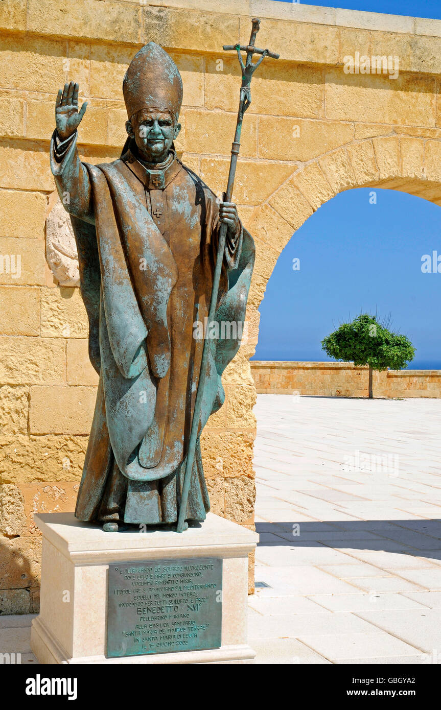 Benedetto XVI, Benedict, pope, memorial, Basilica De Finibus Terrae ...