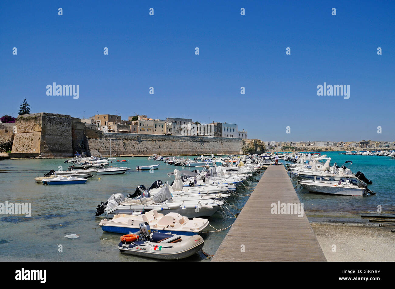 harbour, Otranto, Lecce Province, Puglia, Italy Stock Photo - Alamy