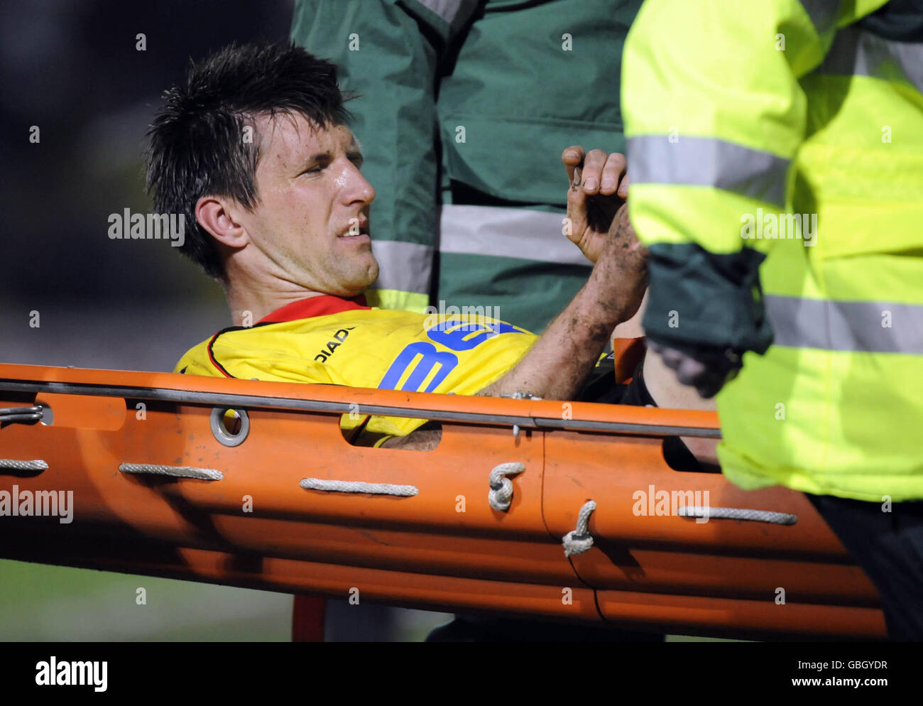 Football Player Stretcher High Resolution Stock Photography and Images ...