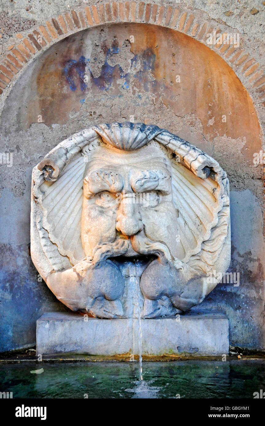 Giacomo della Portas, fountain, Savello Park, Rome, Lazio, Italy Stock ...