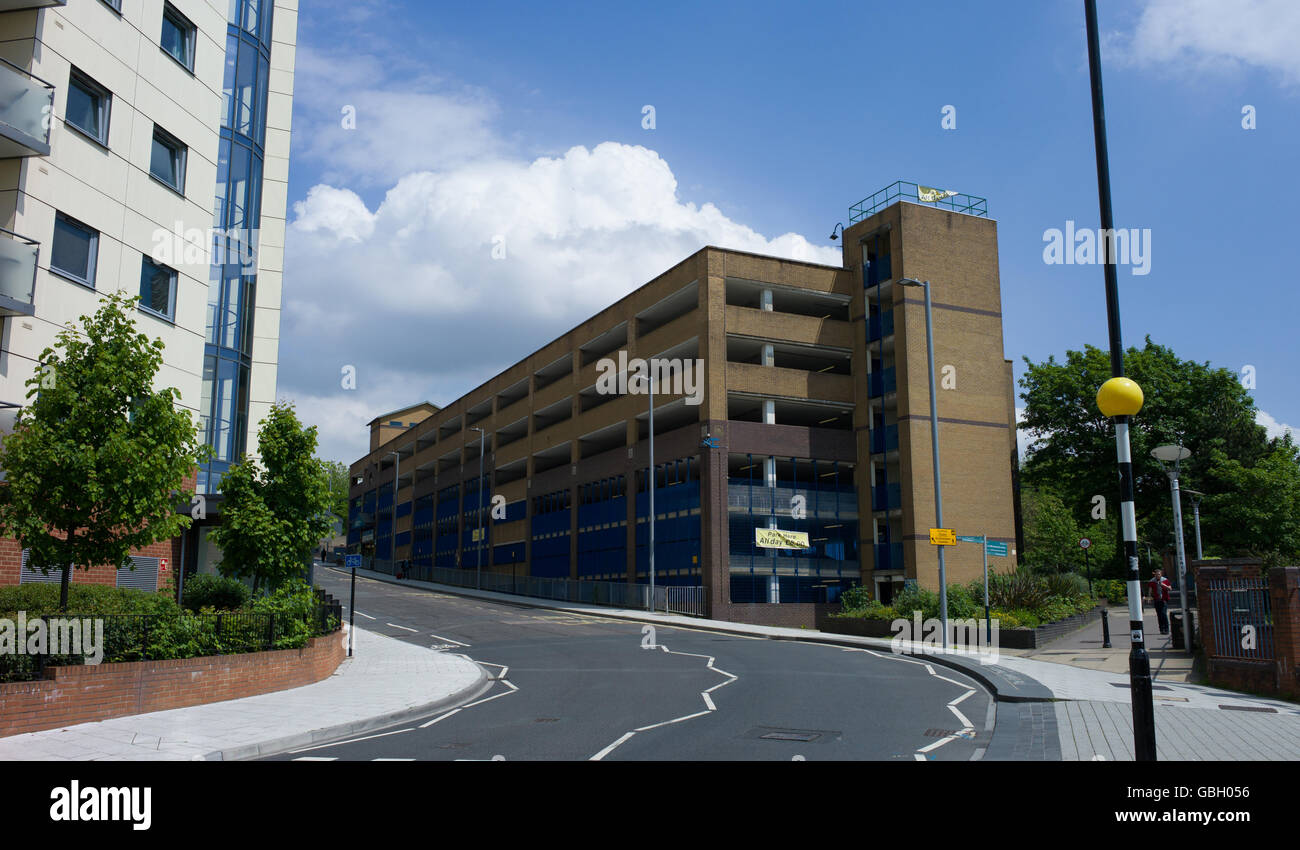 Multi storey car park Stock Photo - Alamy