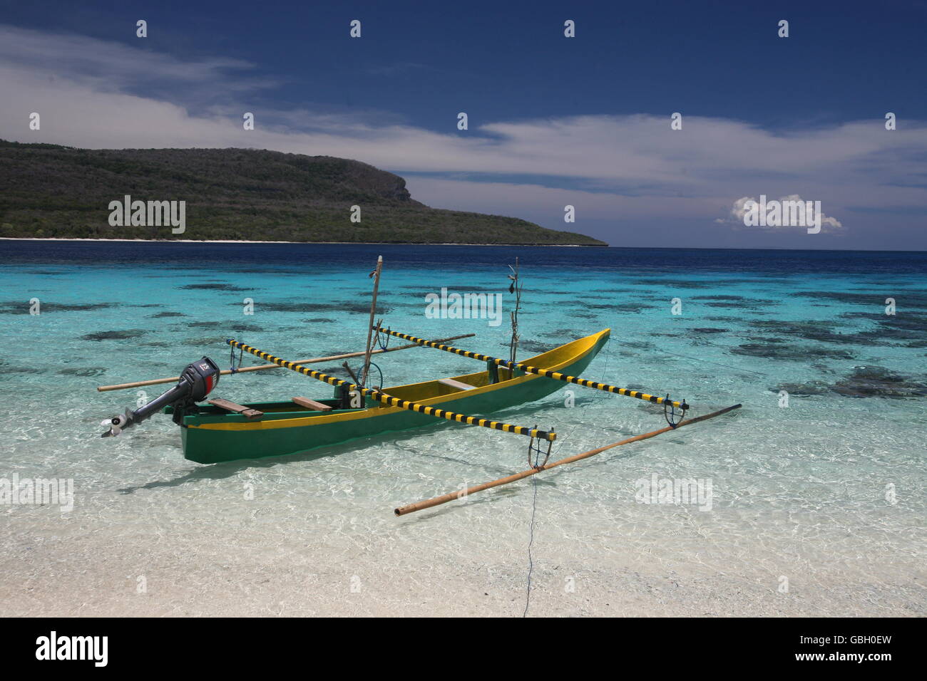 the dreambeach at the Jaco Island at the town of Tutuala in the east of ...