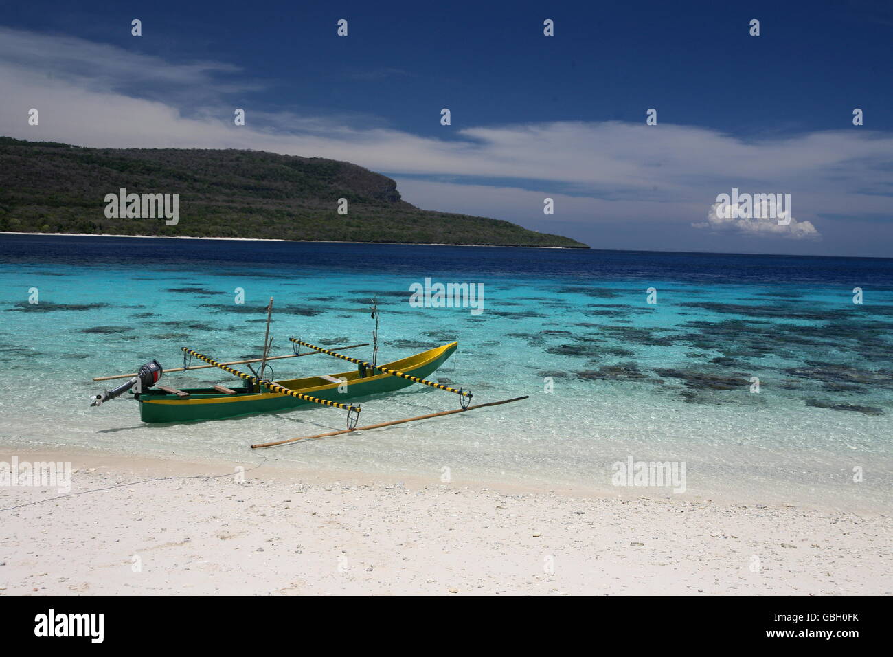 the dreambeach at the Jaco Island at the town of Tutuala in the east of ...