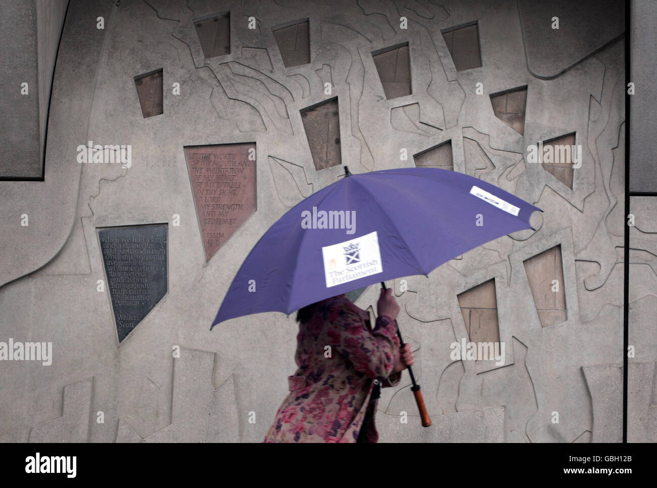 Scottish carved writing hi-res stock photography and images - Alamy