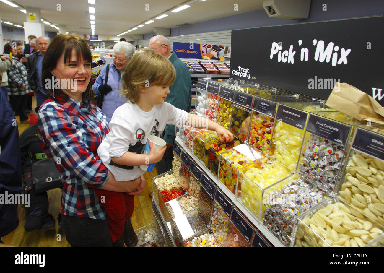 Claire Budd and her daughter Poppy Vera, 2, from Dorchester, at the ...