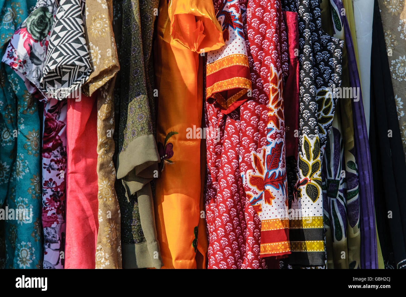 Fabric of different colors Stock Photo - Alamy