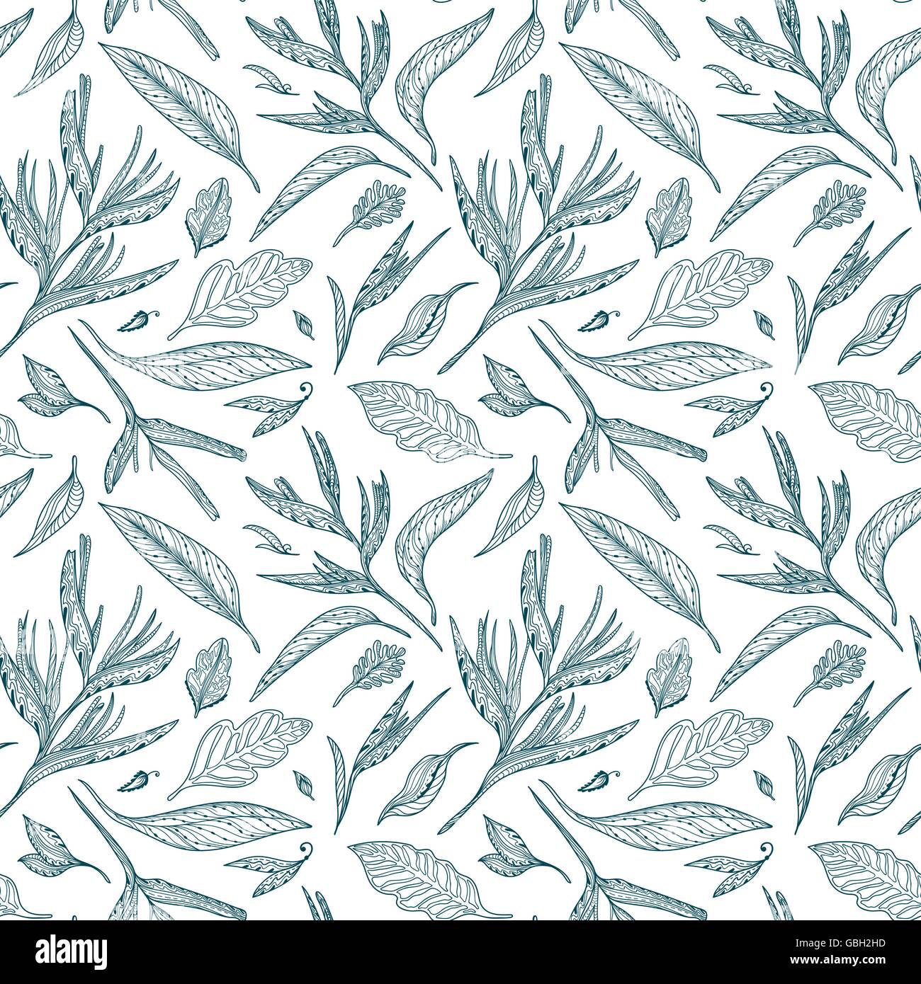 Plant Texture Drawing
