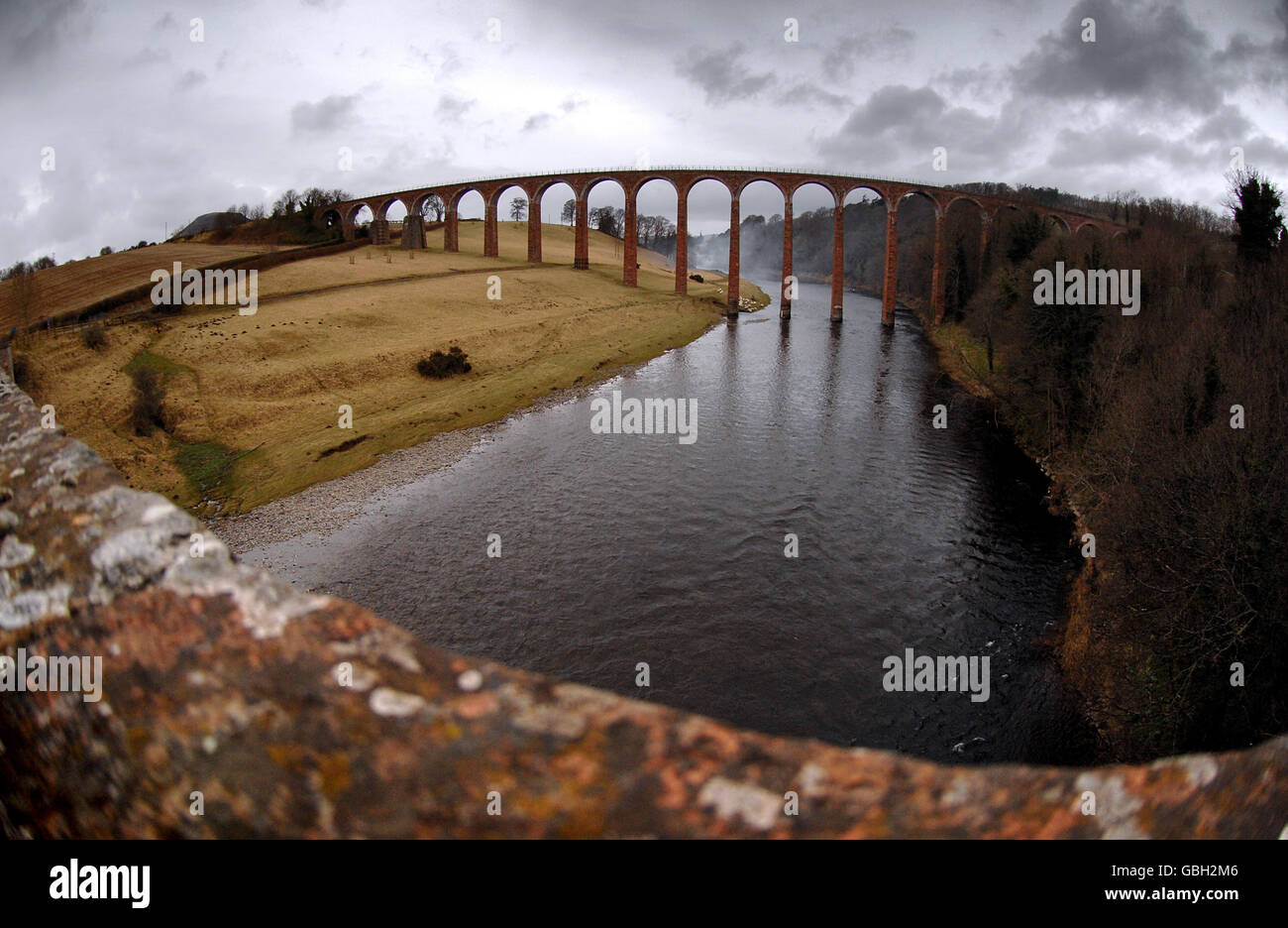 Melrose town scottish borders hi-res stock photography and images - Alamy