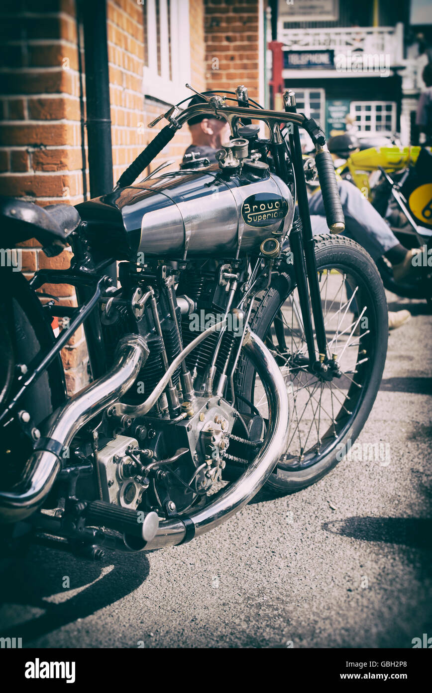Brough superior racing motorcycle hi-res stock photography and images ...