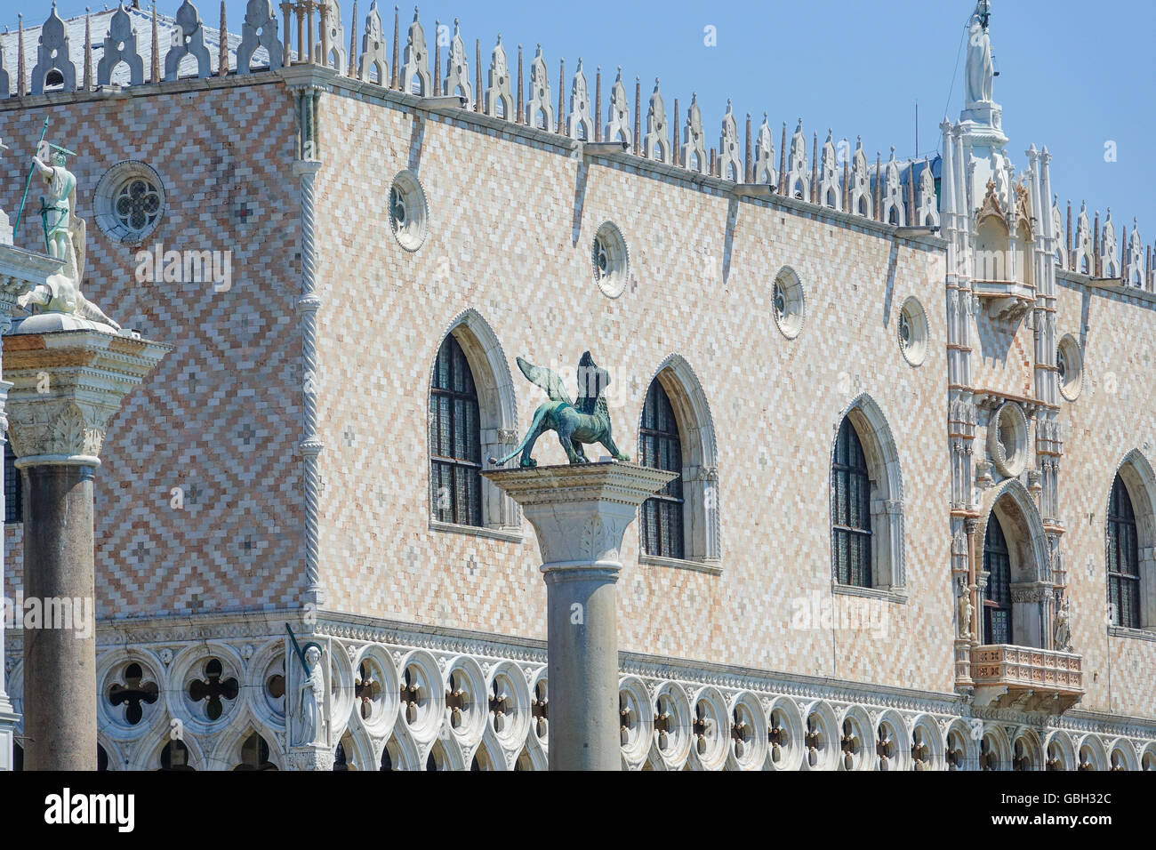 Famous Doge s Palace in Venice - Palazzo Ducale Stock Photo - Alamy