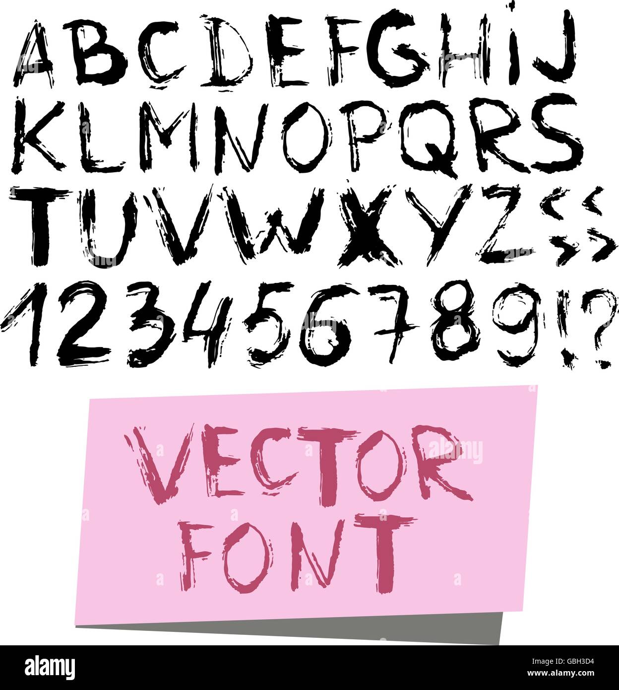 Handwritten type hi-res stock photography and images - Alamy