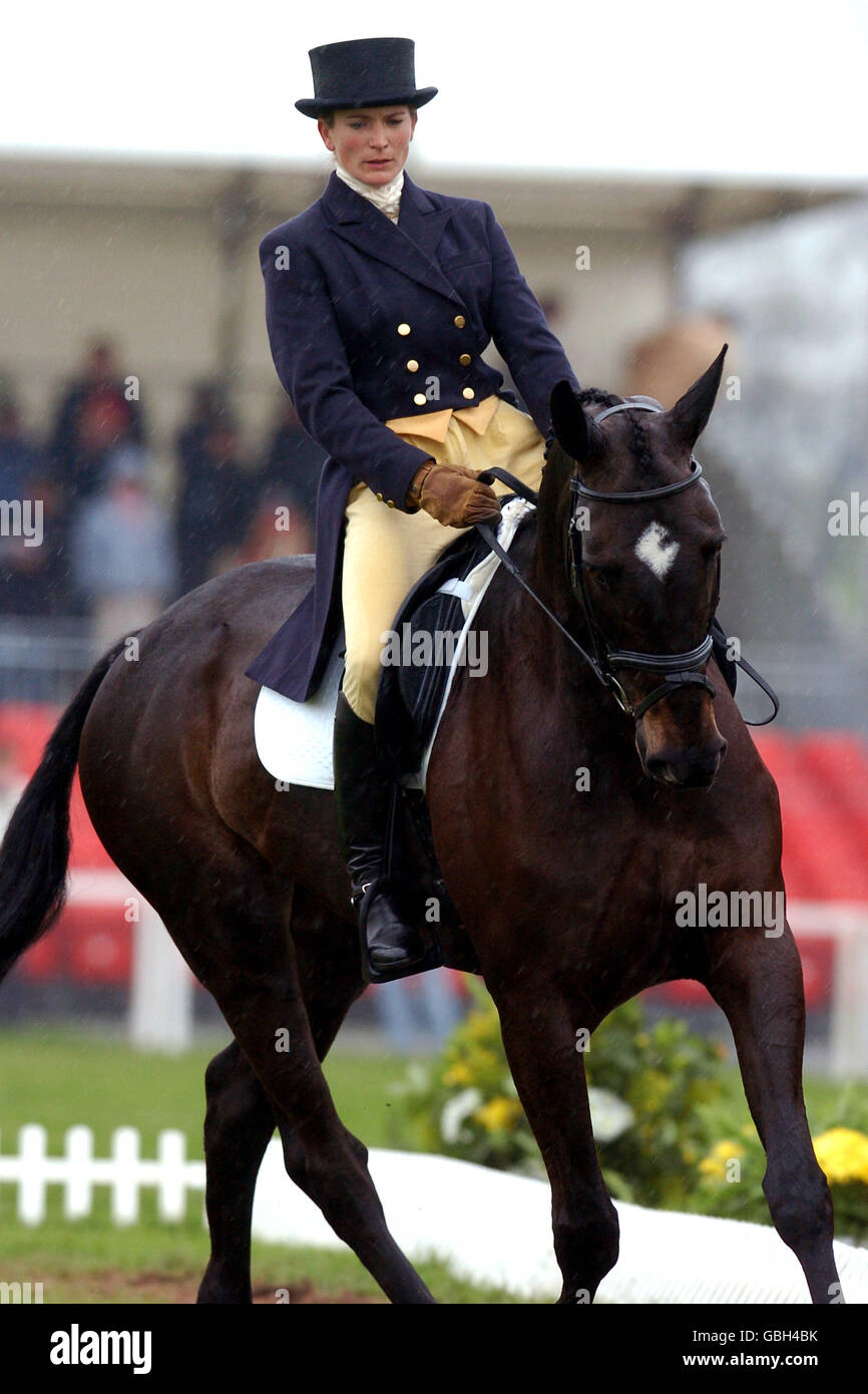 Three Day Eventing - Badminton Horse Trials Stock Photo - Alamy