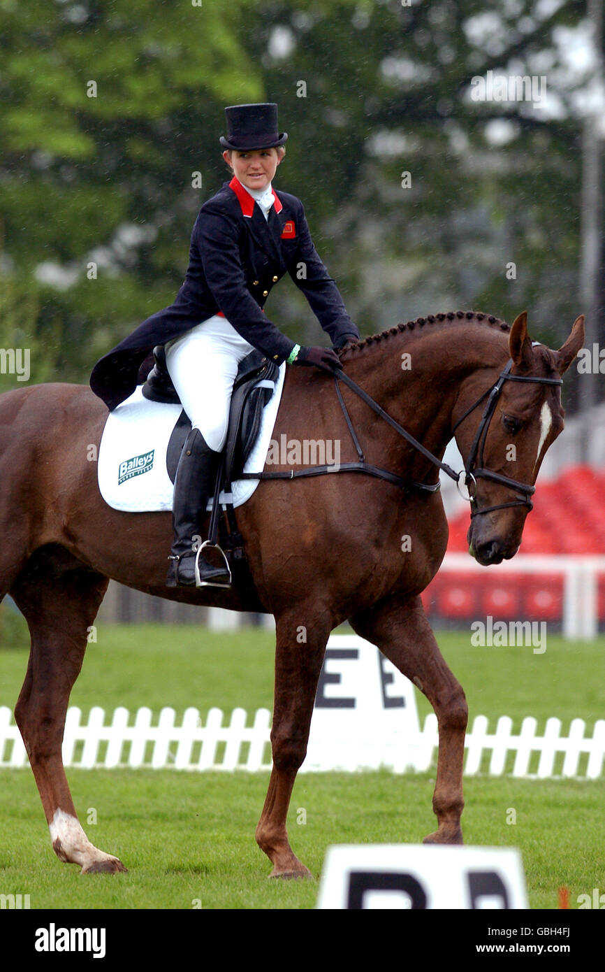 Three Day Eventing - Badminton Horse Trials Stock Photo - Alamy