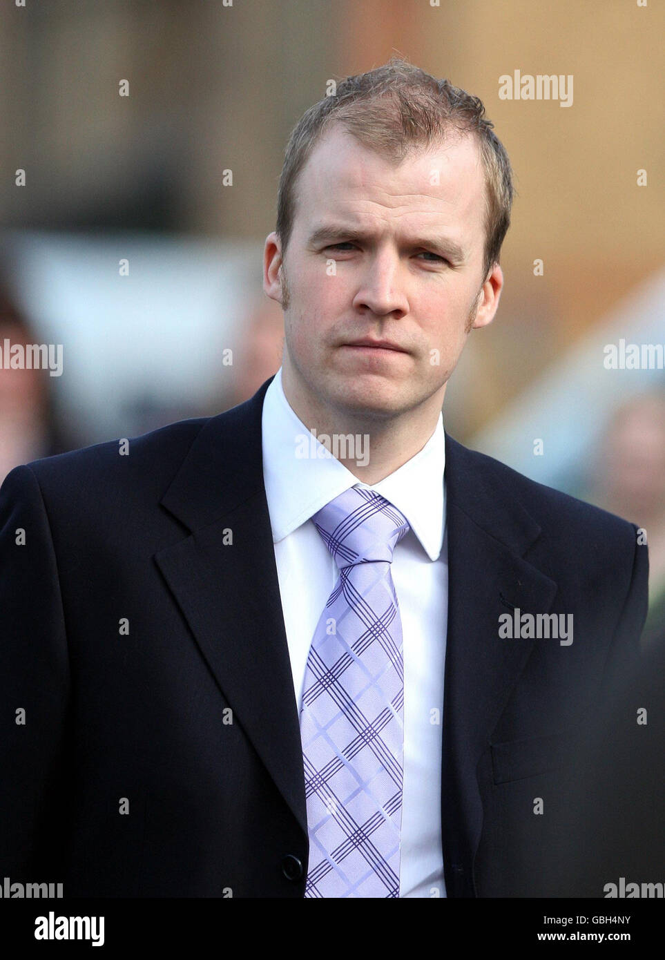 PC Thomas Hart leaves Middlesbrough Magistrates Court, where he is ...