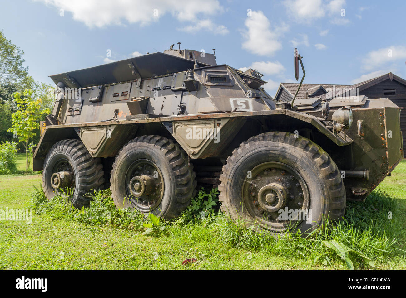 armoured vehicle at norfolk tank museum Stock Photo - Alamy