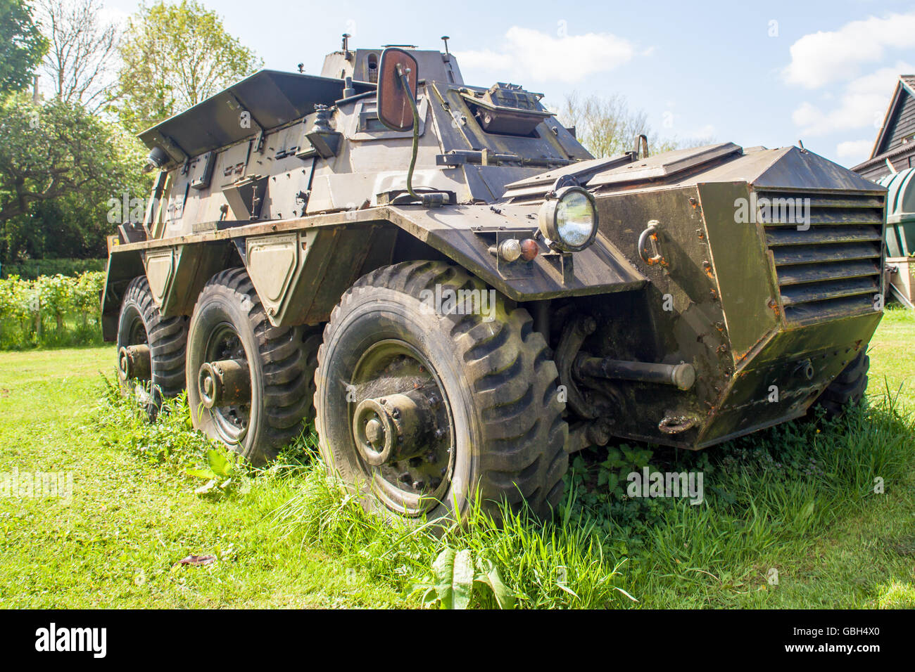 armoured vehicle at norfolk tank museum Stock Photo - Alamy