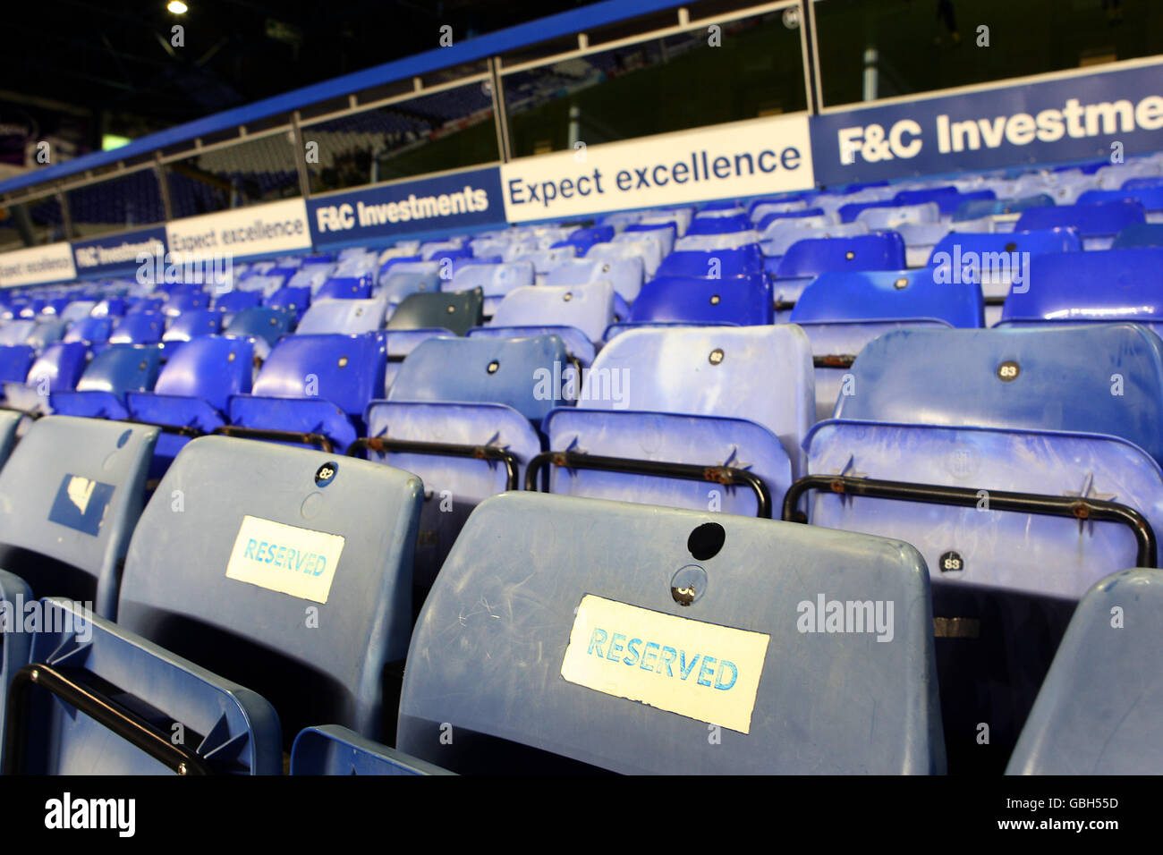 Soccer - Stadium Views - Birmingham City - St Andrews Stadium Stock ...