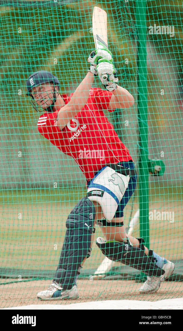 Cricket - England Nets Session - Everest Cricket Ground Stock Photo - Alamy