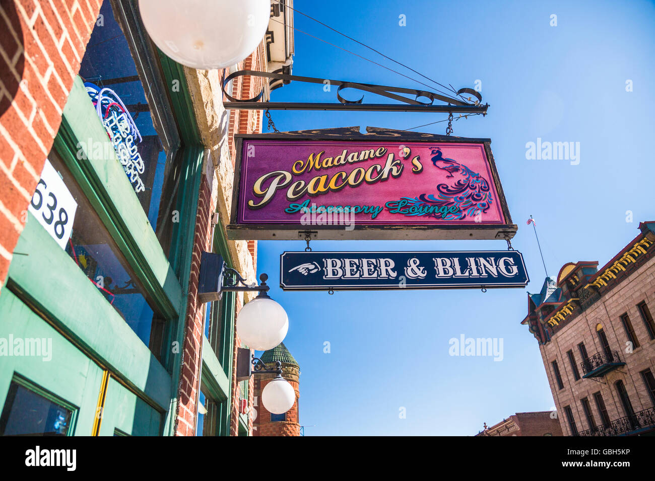 Deadwood south dakota sign hi-res stock photography and images - Alamy