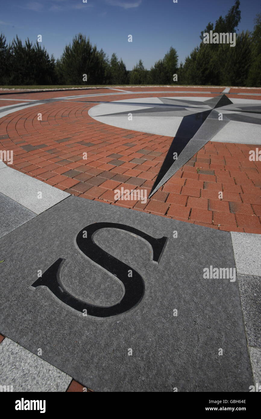 the middlepoint of the continent Europe 25 km from the city of Vilnius ...