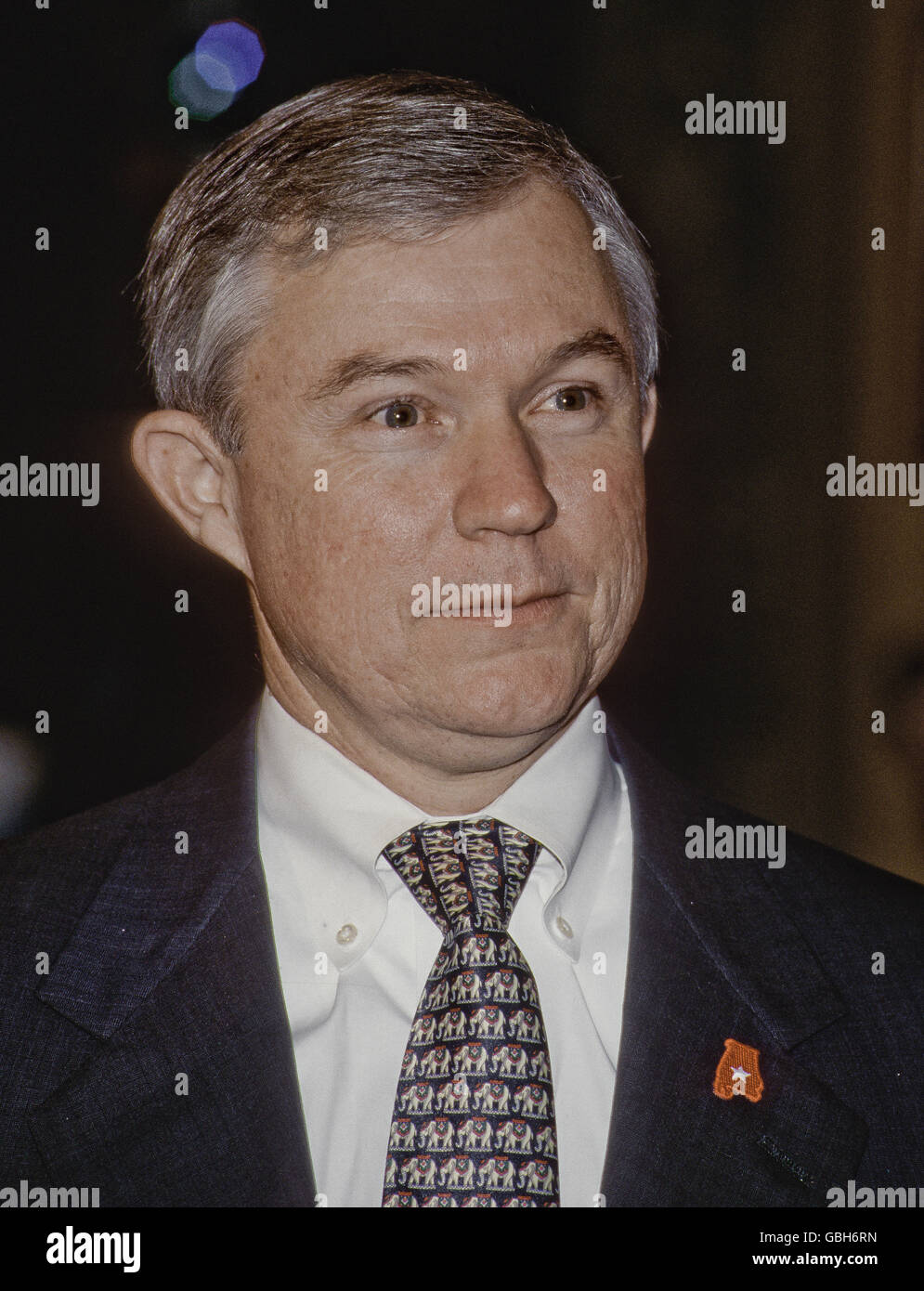 Washington, DC. USA. 7th January, 1997 Jeff Sessions is sworn in as the ...