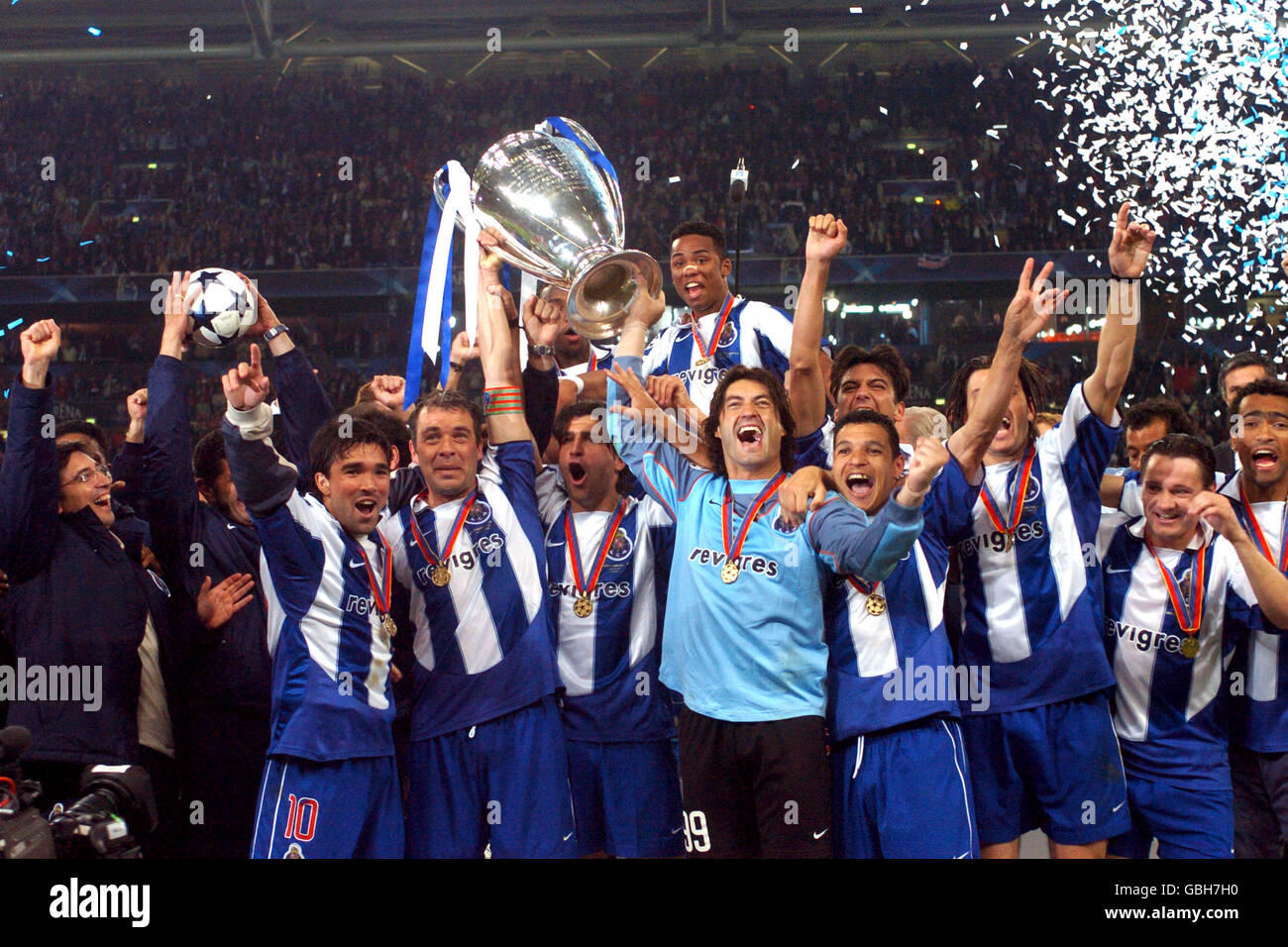 Soccer uefa champions league final monaco v fc porto hi-res stock ...