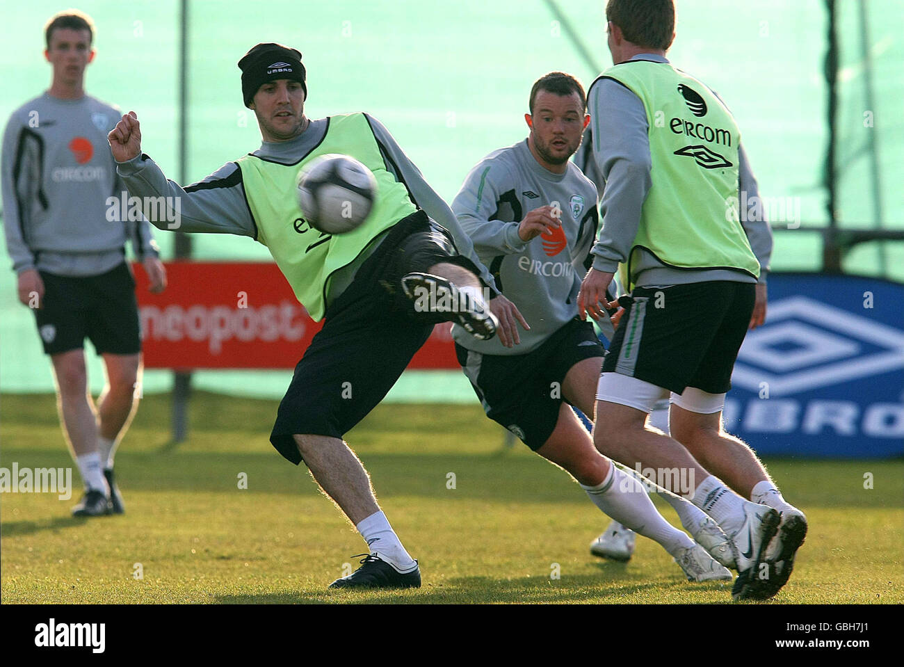 Soccer - Republic of Ireland Training Session - Gannon Park Stock Photo ...
