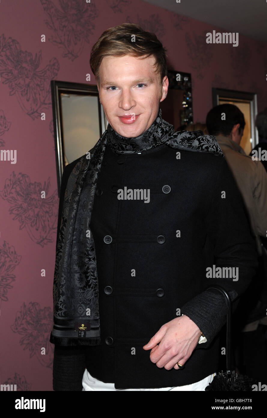 Henry Conway attends the Lalique flagship store launch party on Conduit ...