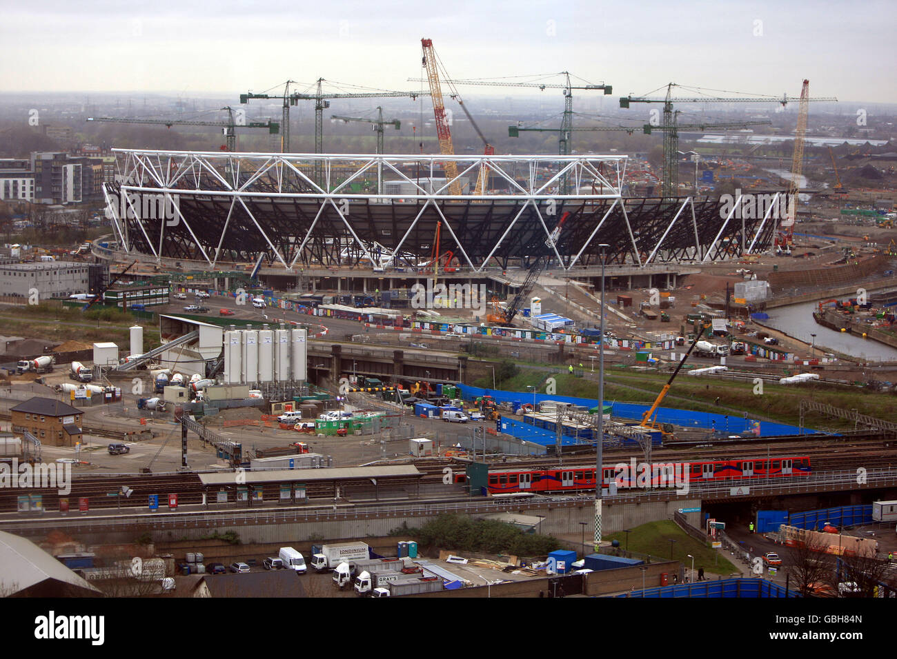 Olympics - London 2012 - Stratford Olympic Park Stock Photo - Alamy