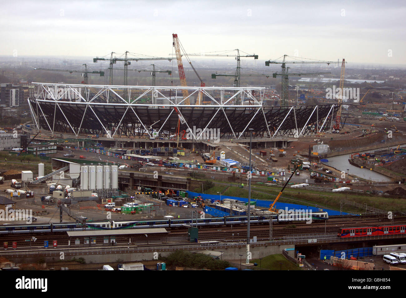 Olympics - London 2012 - Stratford Olympic Park Stock Photo - Alamy