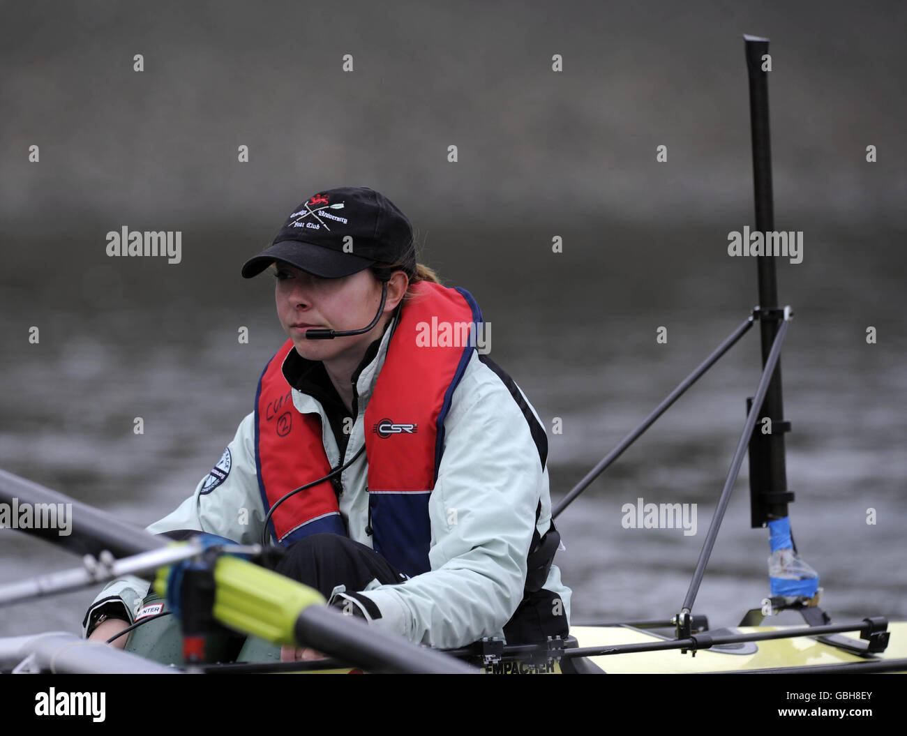 Cambridge Cox Rebecca Dowbiggin on the Thames as practicing continues ...