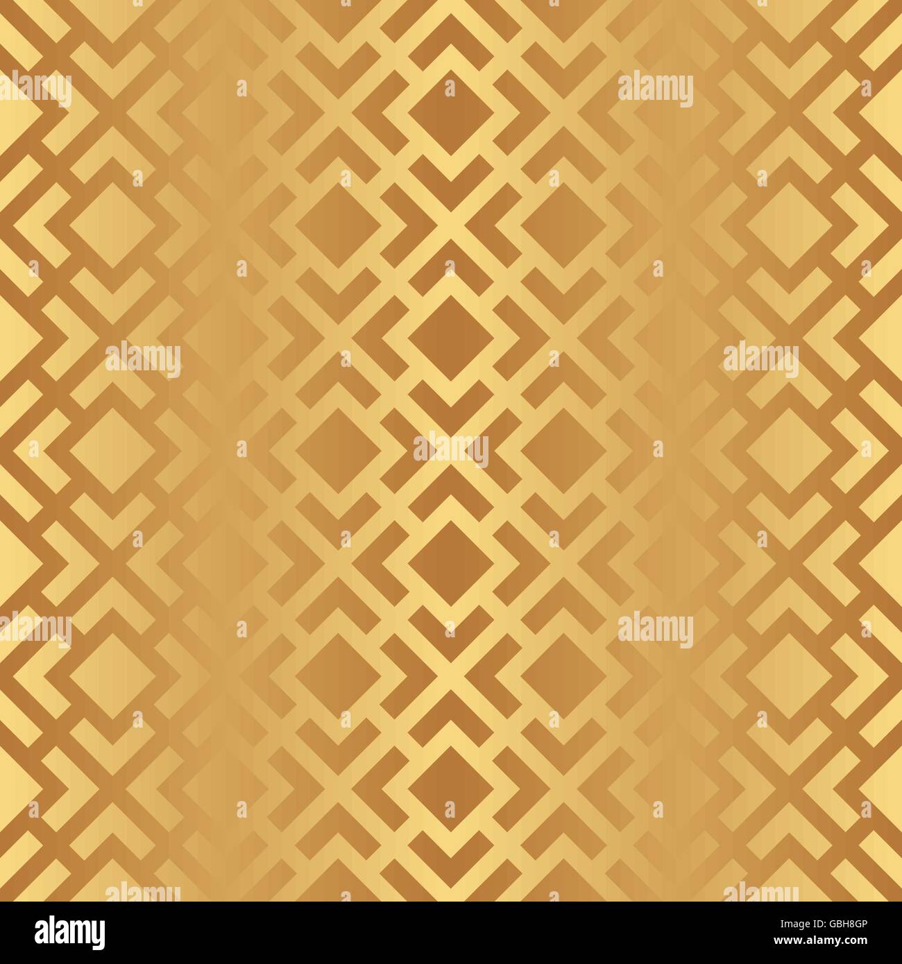 Seamless Art Deco Pattern with Gold Gradient Stock Vector Image & Art ...