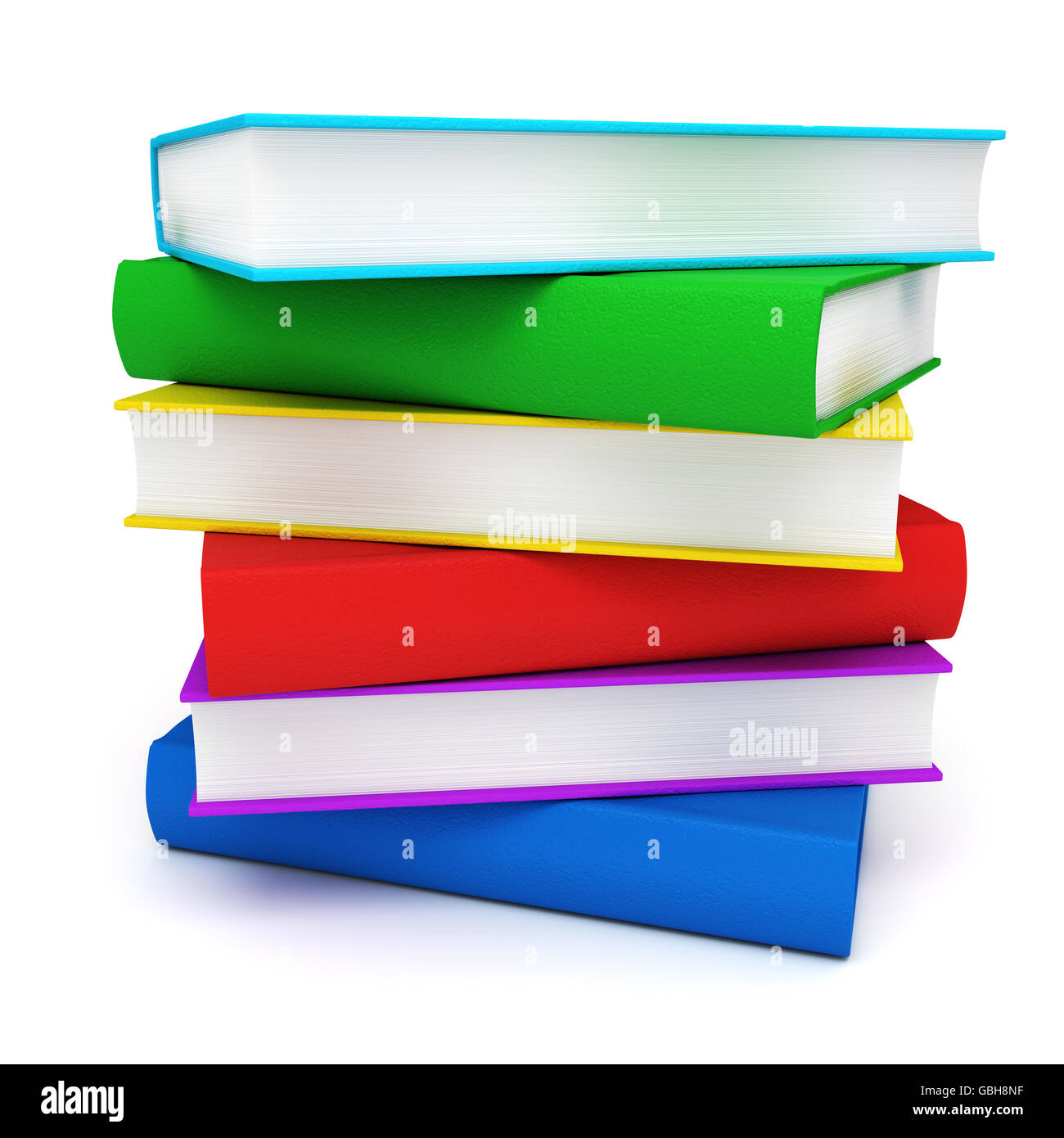 Stack of books Stock Photo - Alamy