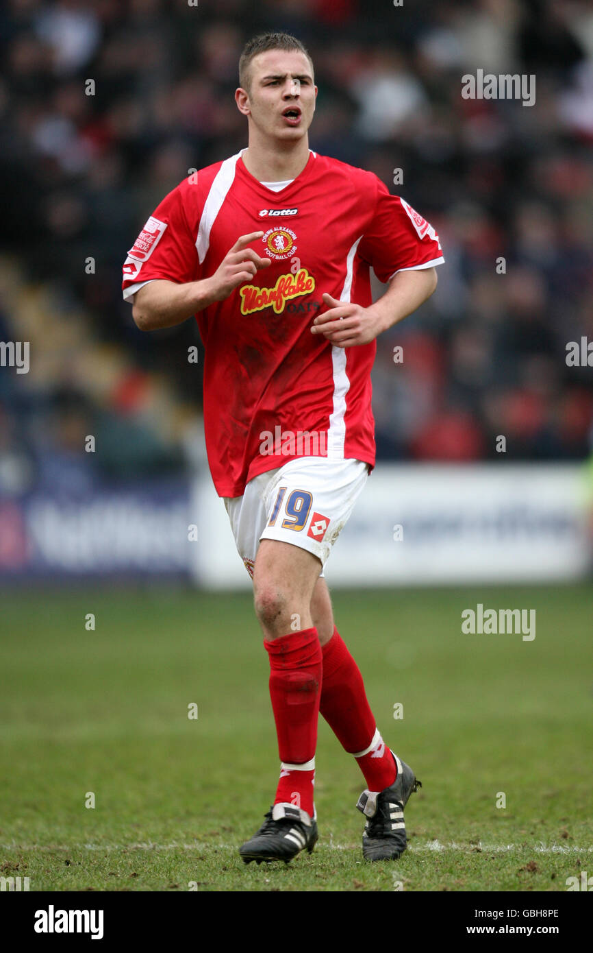 Soccer - Coca-Cola Football League One - Crewe Alexandra v Leeds United ...