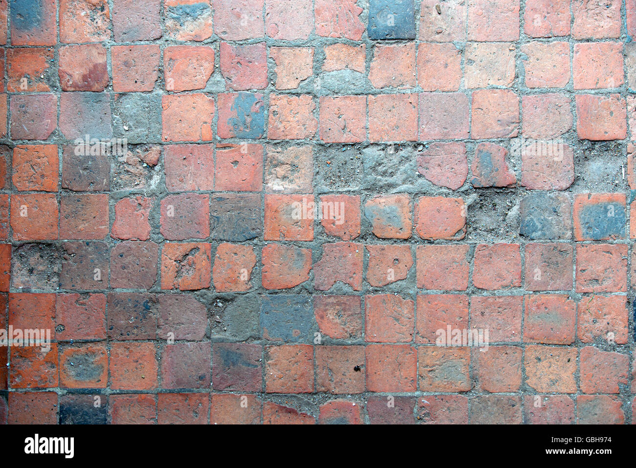 Antique old tile floor in ruin The Netherlands Stock Photo - Alamy