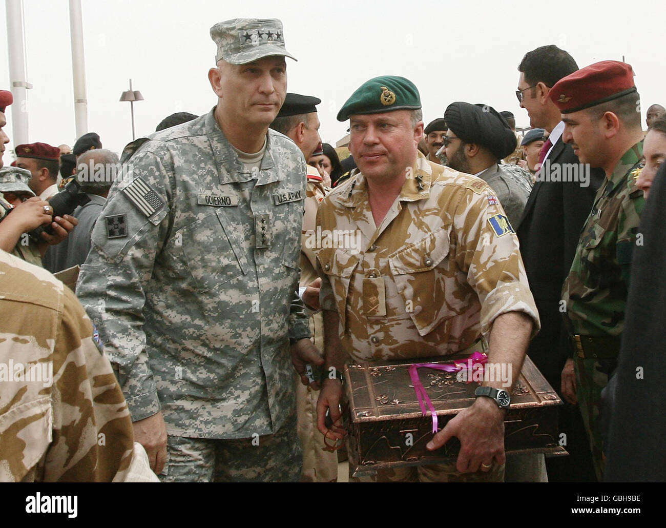 Major General Andy Salmon, former head of coalition operations in South ...
