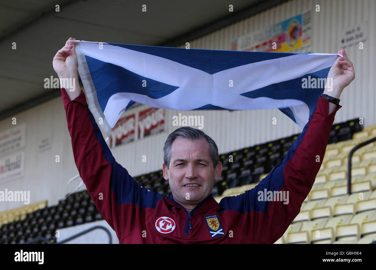 Scotland Manager George Burley during the press conference at ...