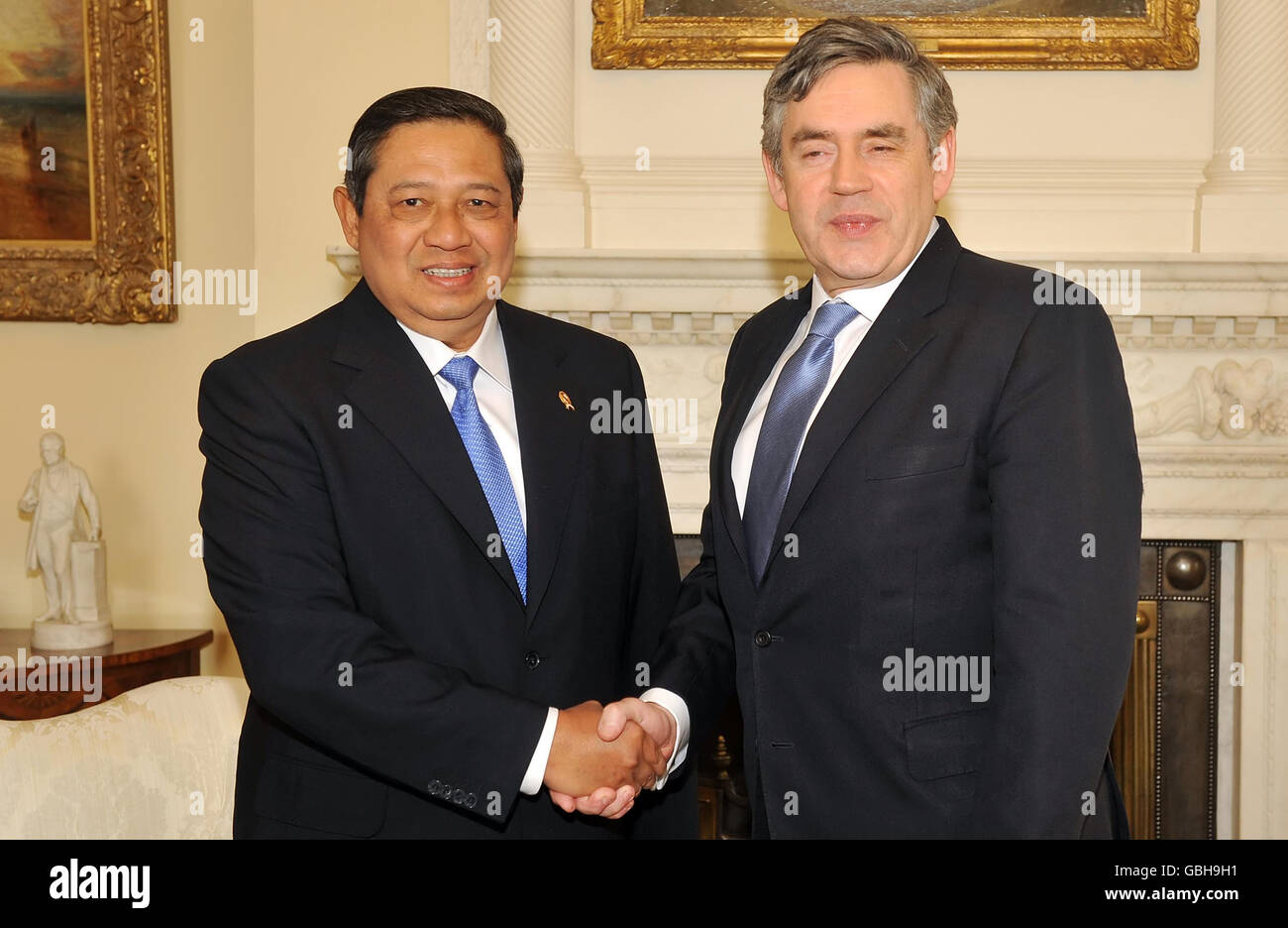 Indonesian President Susilo Bambang Yudhoyono meets British Prime ...