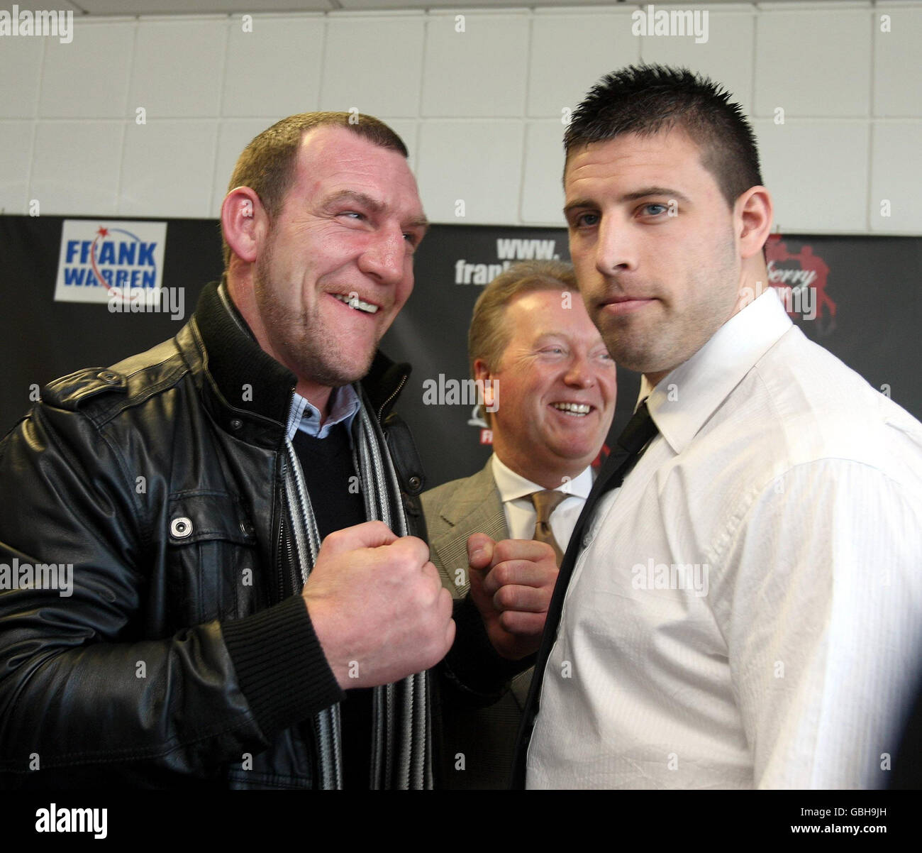 Martin rogan and olympians press conference hi-res stock photography ...