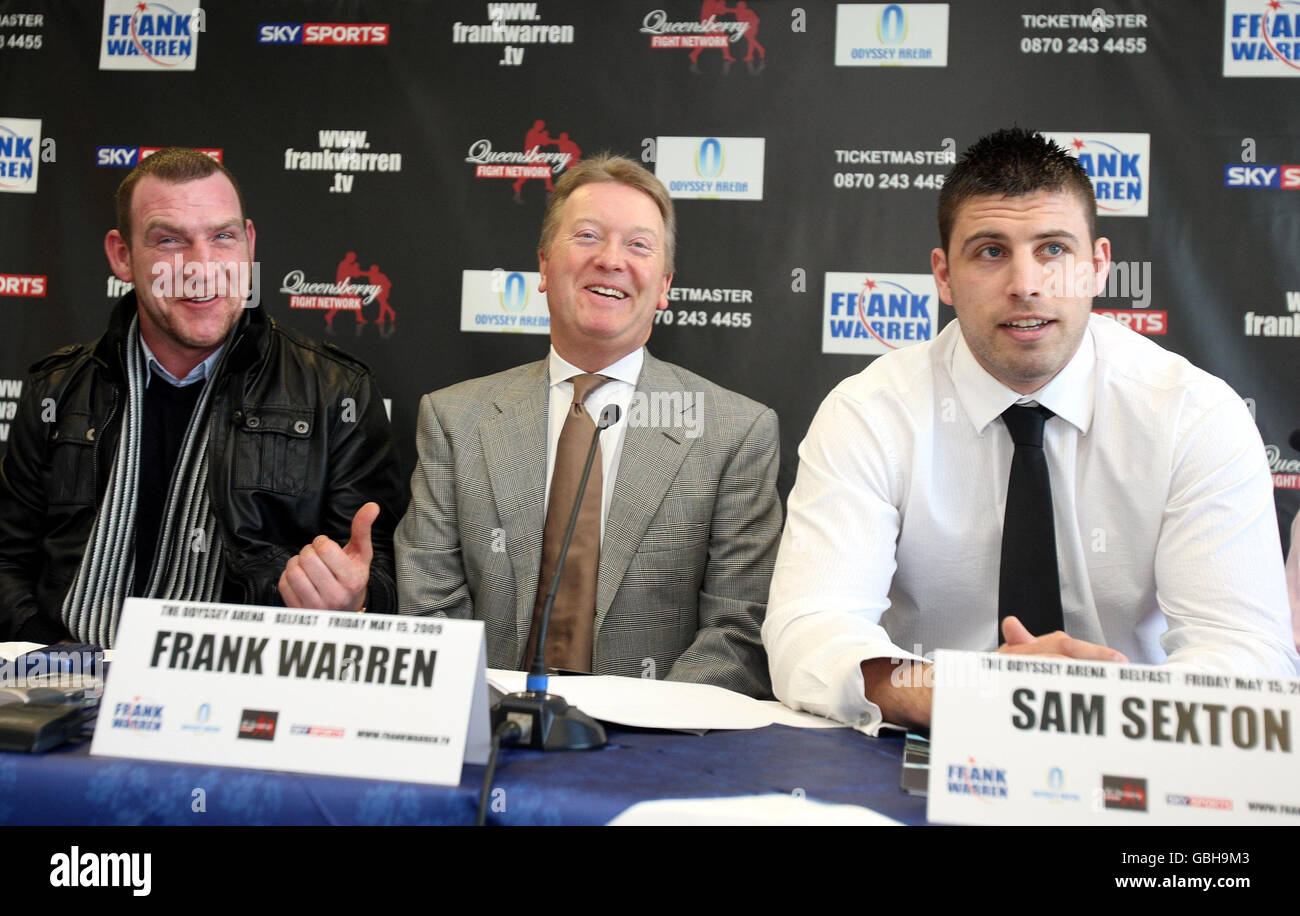 Boxing - Martin Rogan and Olympians Press Conference - Odyssey Arena ...