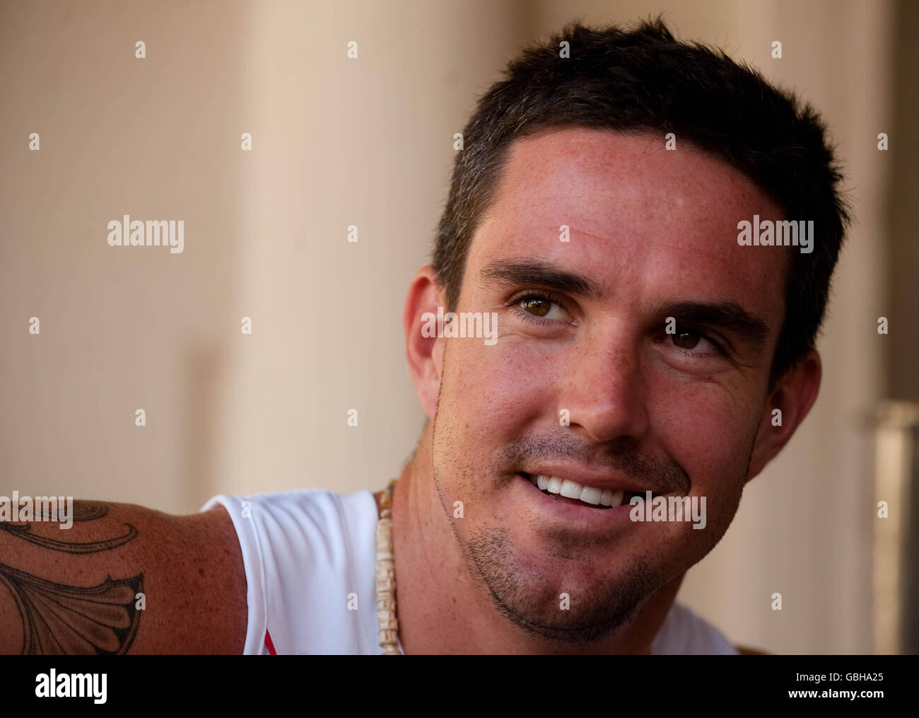 Cricket - England Press Conference - Bridgetown. England's Kevin ...