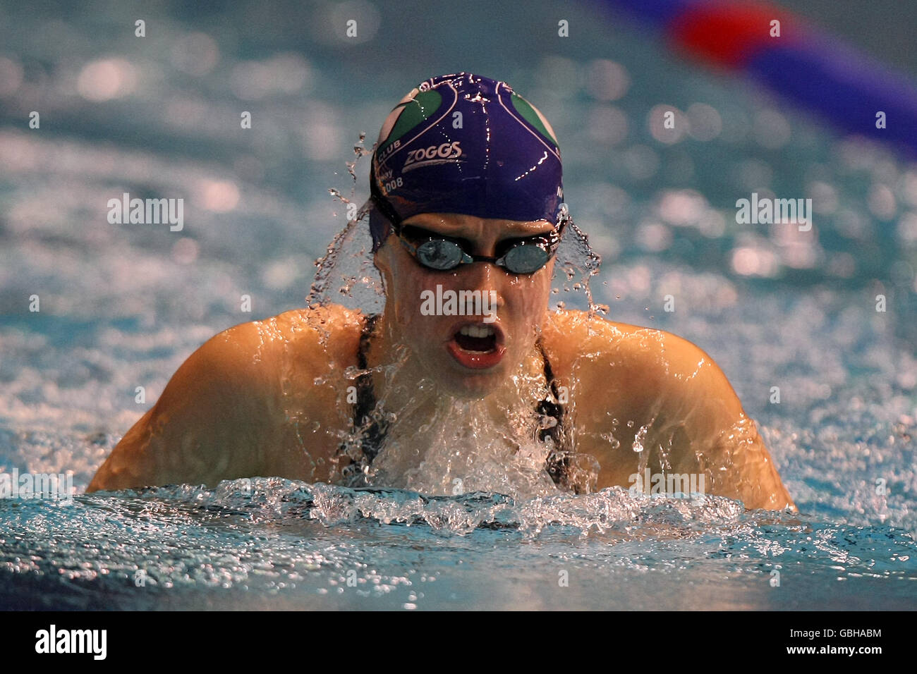 Guildford City's Rachael Solway in action during the Women's Open 200m ...
