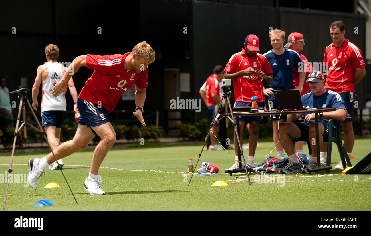 Cricket - England Press Conference - Bridgetown. England's Andrew ...