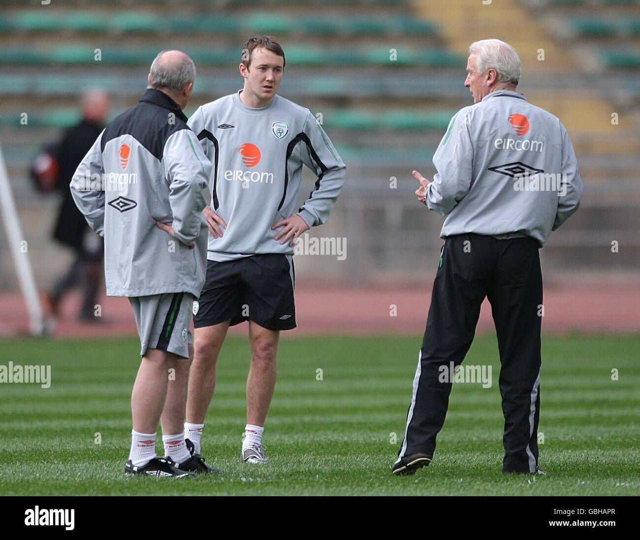 The republic of irelands football manager right hi-res stock ...